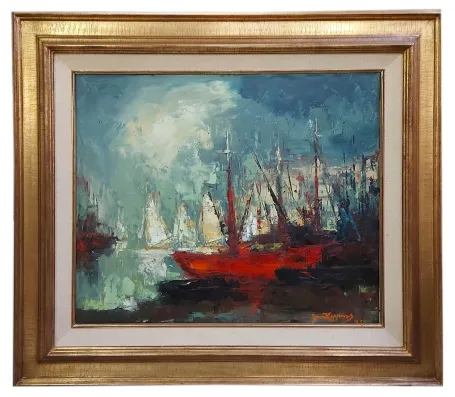 Schilderij kopen van de Belgische schilder Juul Keppens Jules Keppens