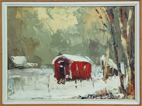 Schilderij kopen van de Belgische schilder Juul Keppens Jules Keppens