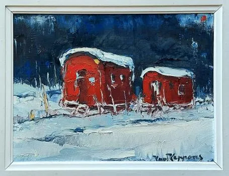 Schilderij kopen van de Belgische schilder Juul Keppens Jules Keppens