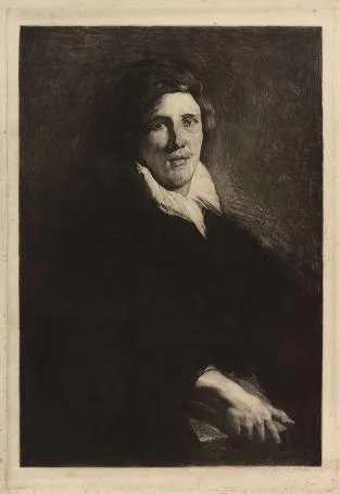 Etsen kopen van de Belgische graficus en etser Louis Peeters