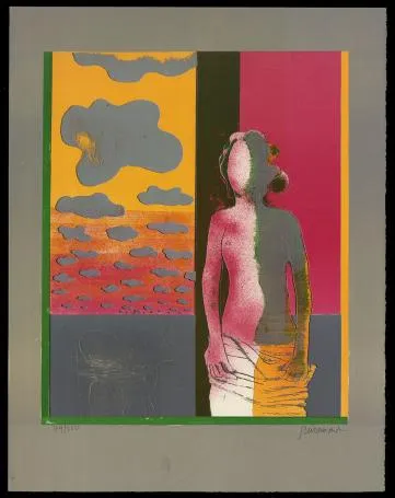 Litho's kopen van de Franse kunstenaar Paul Guiramand