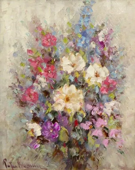 Paintings by Peter Brouwer Dutch painter