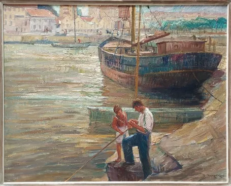 Schilderijen kopen van de kunstenaar uit Oostende Pierre Verbeke