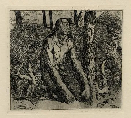 Buy works of art by the Belgian artist Ramah, Henri Ramaeker