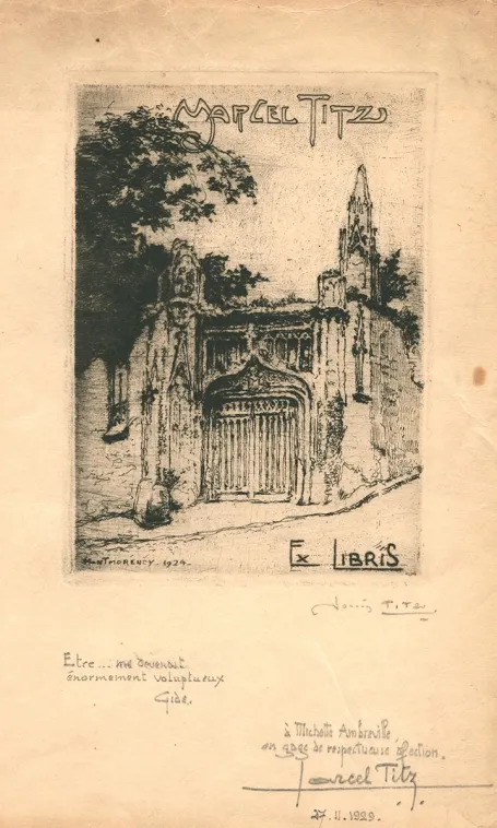 Etsen en schilderijen van de Belgische kunstenaar Louis Titz kopen