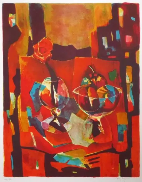 Kunstwerken van de Franse kunstenaar Toni Agostini kopen