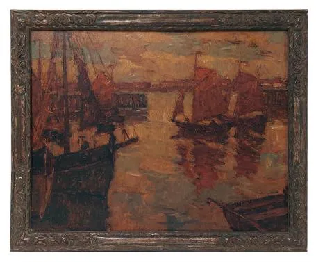 Belgische galerij schilderijen van Belgische en Nederlandse schilders