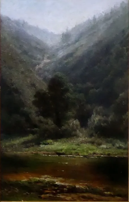 Paintings by the Belgian artist Joseph Van Luppen