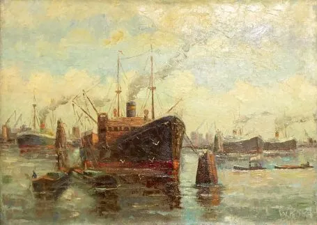 Paintings by Dutch or Dutch painter Willem Kok