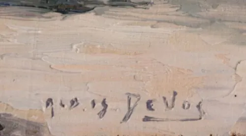 Schilderij van de Belgische kunstschilder Albert Isidore De Vos kopen