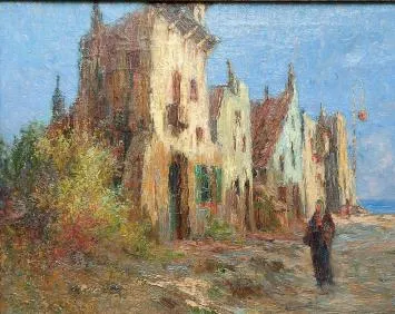 Schilderij van de Belgische kunstschilder Albert Isidore De Vos kopen