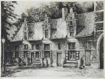 Buy a graphic work of art by the Belgian artist Albert De Vree