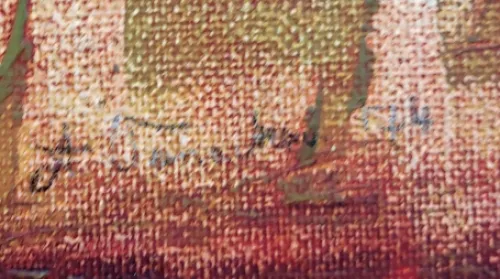 Schilderij van de Belgische kunstenaar Albert Van Acker kopen