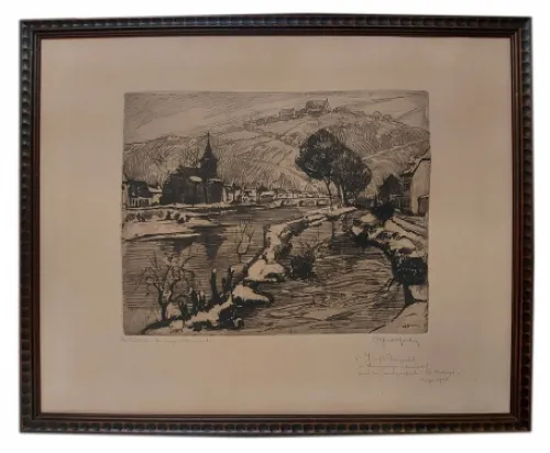 Buy an etching by the Belgian artist Alfred Martin
