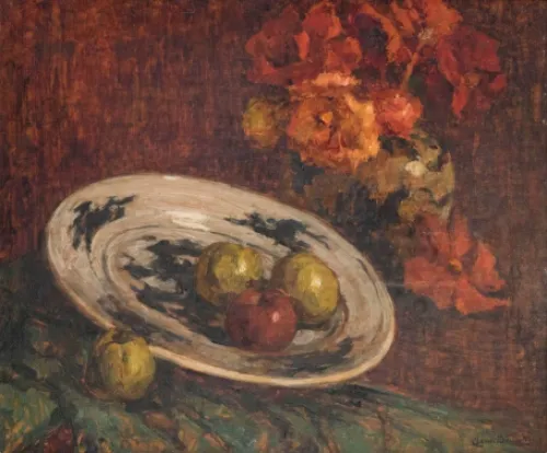 Still life painted by Alfons van Beurden or Alphonse van Beurden