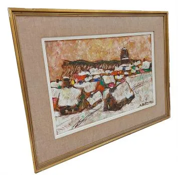 Buy painting, landscape from the Belgian painter A. Blomme