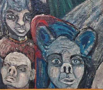 Schilderij uit 1964 van de Belgische schilder Jean Broisson kopen