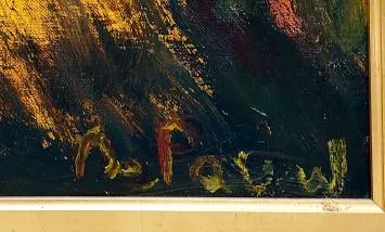 Landschapschilderij van de Belgische kunstschilder Gabriel De Pauw