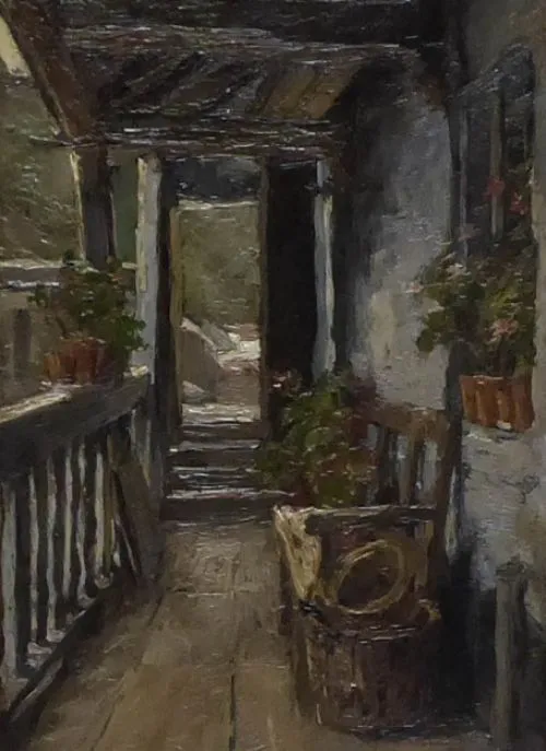 Edgard Farasyn een Belgische schilder