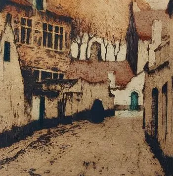Buy an etching by the Antwerp artist Julien Célos
