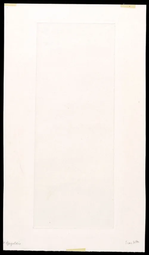 Droge naald ets uit 1948 van de Belgisch kunstenaar Frans Dille kopen