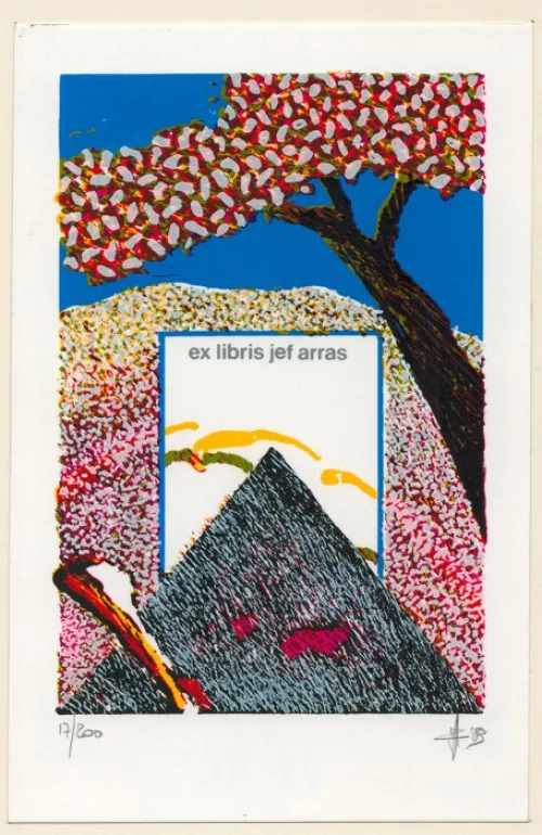 Buy ex-libris by the Belgian artist Alain Hautekiet