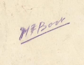 Buy a sketch by the Dutch artist Henri Boot