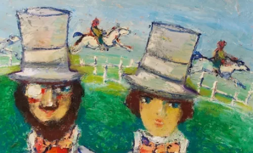 Schilderij van de Belgische kunstschilder Henry Roland kopen