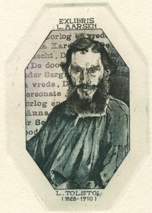 Achetez un ex-libris de l'artiste Hilde Stevens pour Edwin Smits