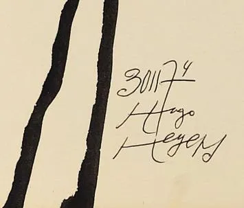 Buy a pen drawing by Belgian artist Hugo Heyens