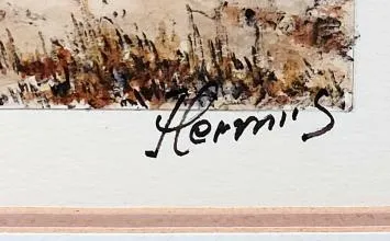 Achetez une aquarelle de l'artiste malinois Jan Hermus