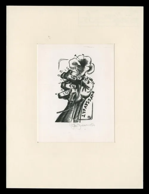 Achetez un ex-libris de l'artiste écossais Jan Meeus