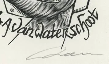 Buy ex-libris by the Belgian artist Jan Meeus