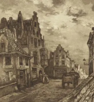 Buy an etching by the Brussels artist, etcher Jef Codron