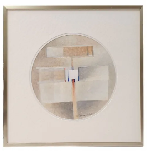 Abstract schilderij kopen van de Franse kunstenaar Jean-Marie Butaye