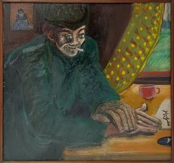 Oil painting by Belgian artist Johan Gobert