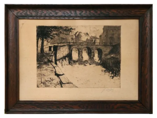 Buy an etching by the Antwerp artist Julien Célos