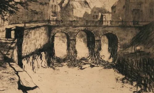 Buy an etching by the Antwerp artist Julien Célos