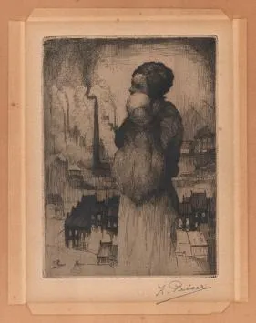 Achetez une eau-forte du graphiste et aquafortiste belge Kurt Peiser