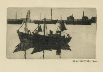 Ets van de Mechelse kunstenaar Leon Smets kopen