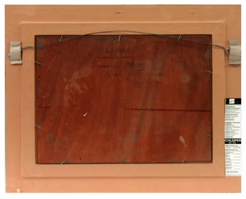 Schilderij van de Belgische kunstenaar, schilder Louis Clesse