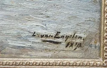 Olieverfschilderij van de Belgische kunstenaar Louis Van Engelen kopen