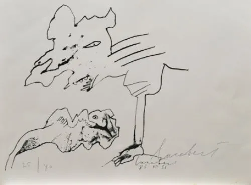 werk van Artist: Lucebert, Lubertus Jacobus Swaanswijk (1924 - 1994)