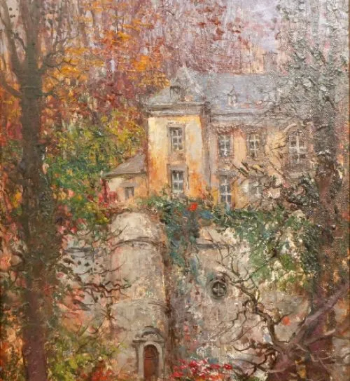 Schilderij van Walthère (Walter) Joseph Neuhoff