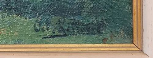 Schilderij van Belgische kunstenaar uit Brugge Octave Rotsaert kopen