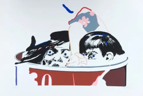 Buy a lithograph by the Belgian artist octave landuyt