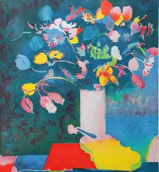 Buy lithograph by the French artist, graphic artist Paul Guiramand