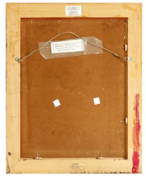 Pierre Hendrix en het werk Kleine Chrysanten olieverf op paneel 1960