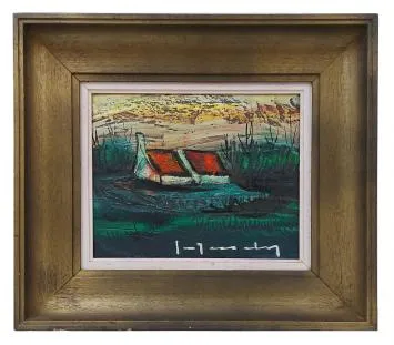 Expressionistisch schilderij van Stephaan Tessely kopen