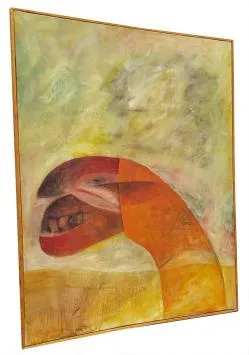 Abstract schilderij van de Nederlandse kunstschilder Martin Engelman